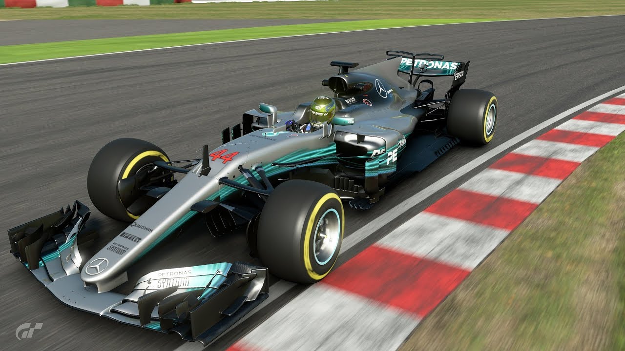 GT SPORT Hot lap Mercedes F1 W08 EQ Power+ 2017 @ SUZUKA - YouTube