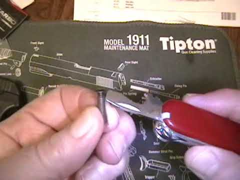 LCP Takedown Pin R&R - YouTube