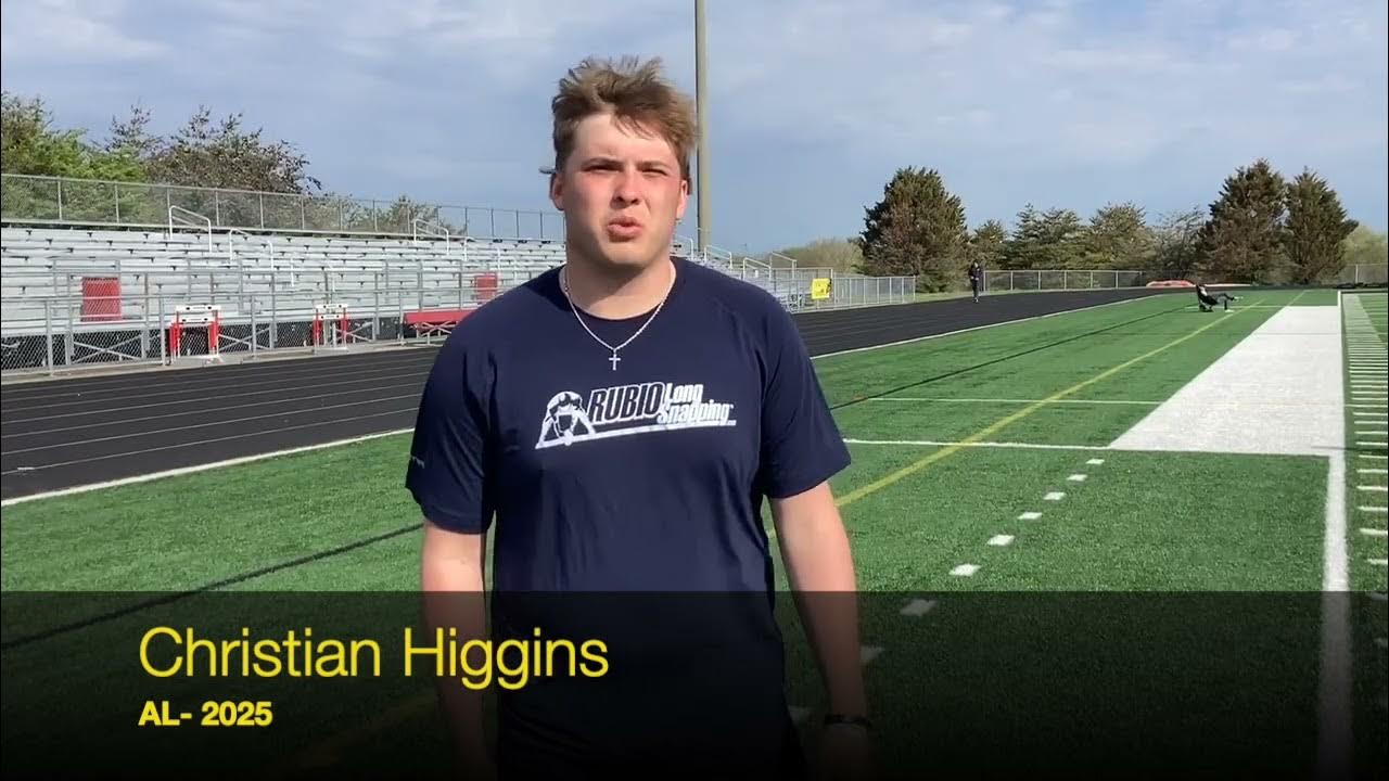 Rubio Long Snapping, Christian Higgins, April 7, 2024 - YouTube