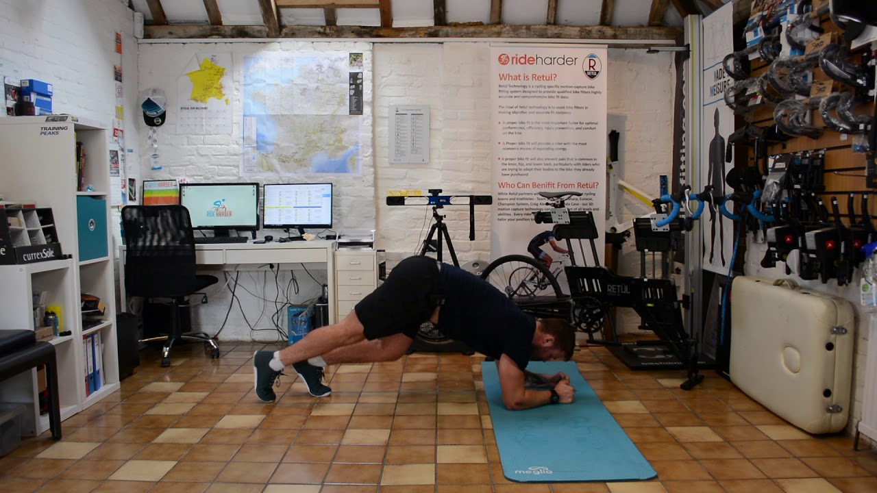 Plank with Inchworm - YouTube