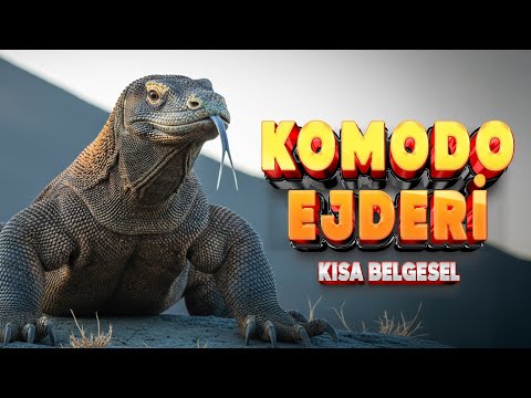 Komodo Ejderi Nasıl Avlanır? Pusu, Hız ve Çene Gücü