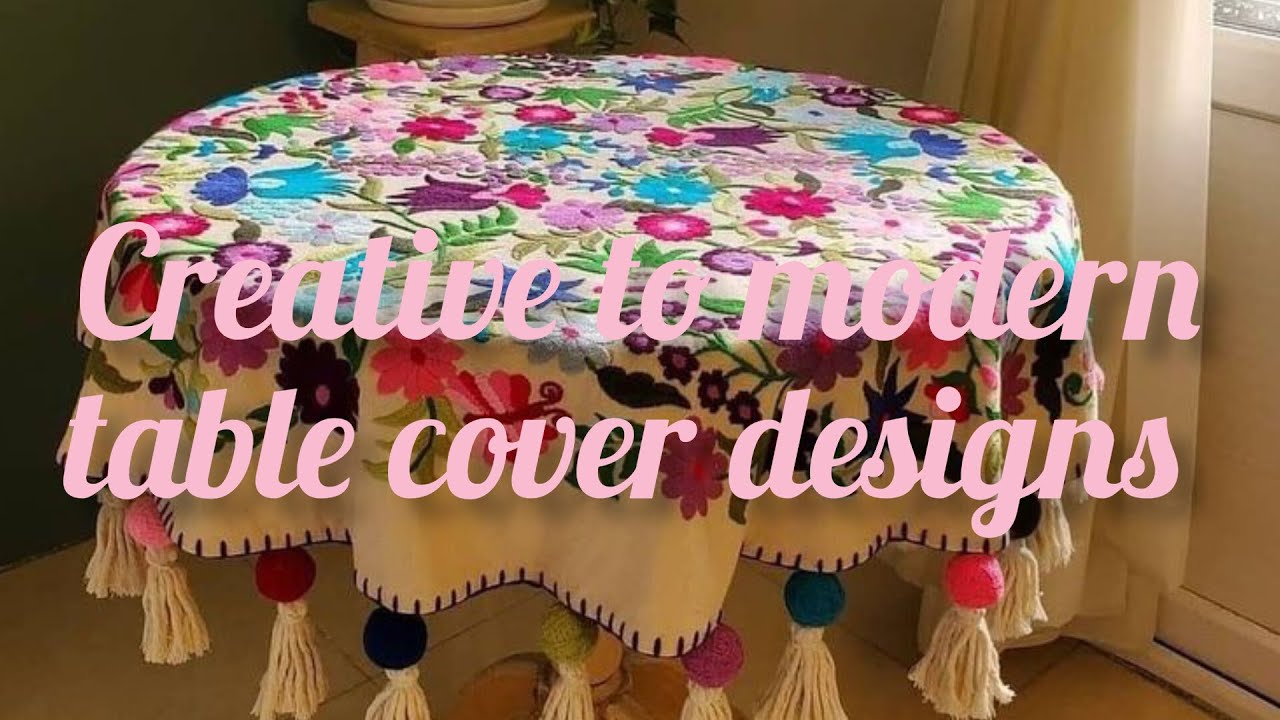 trendy stylish and beautiful table cloth ideas for your home decor ...