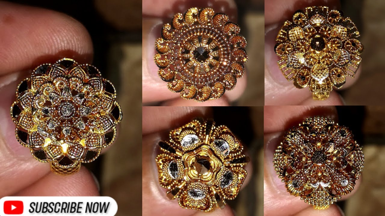 gold ring designs for women | turkish ring design gold | sone ki ...