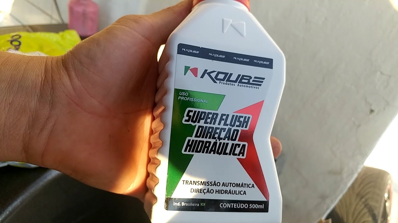 UNBOXING Super Flush Direção Hidráulica E Câmbio Aut. 500ml Koube ...