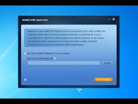 AOMEI PXE Boot Free - Die Bedienung - YouTube