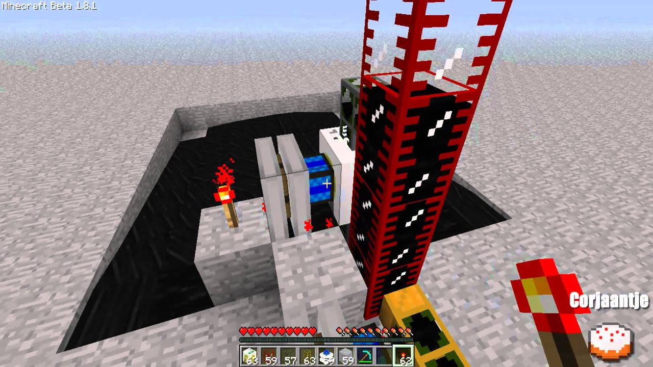 Minecraft (B. 1.8.1) Buildcraft - Pump - YouTube