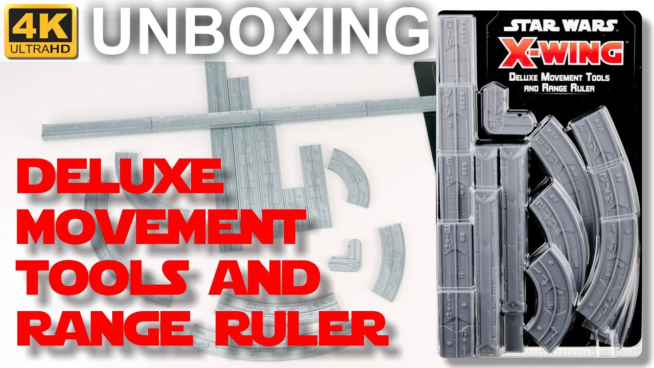 Star Wars X-Wing 2. Edition: Deluxe Movement Tools and Range Ruler ...
