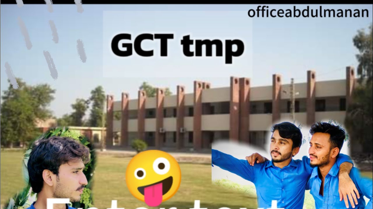 My first day Clg😍!! GCT - YouTube