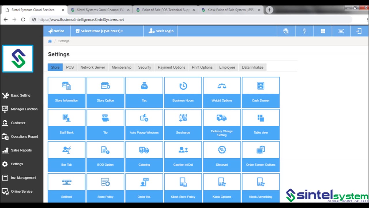 POS Back Office Demo - YouTube