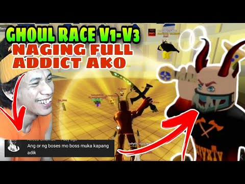 Blox Fruits #12 - How To Complete V1 to V3 Ghoul Race | Roblox - YouTube