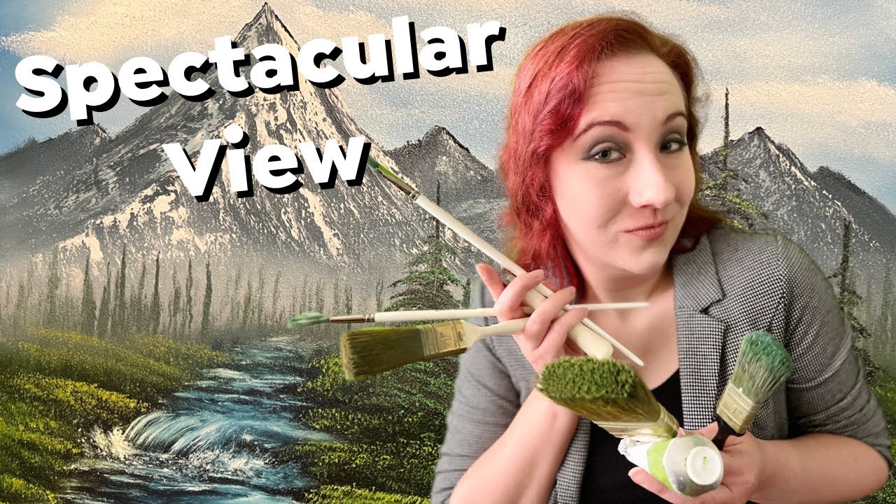 Bob Ross Certified Instructor painting "A Spectacular View" S27 E7 ...