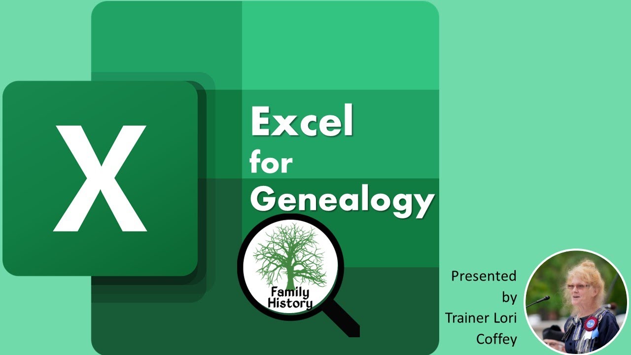 Excel for Genealogy | Part 2: Basics and Databases - YouTube