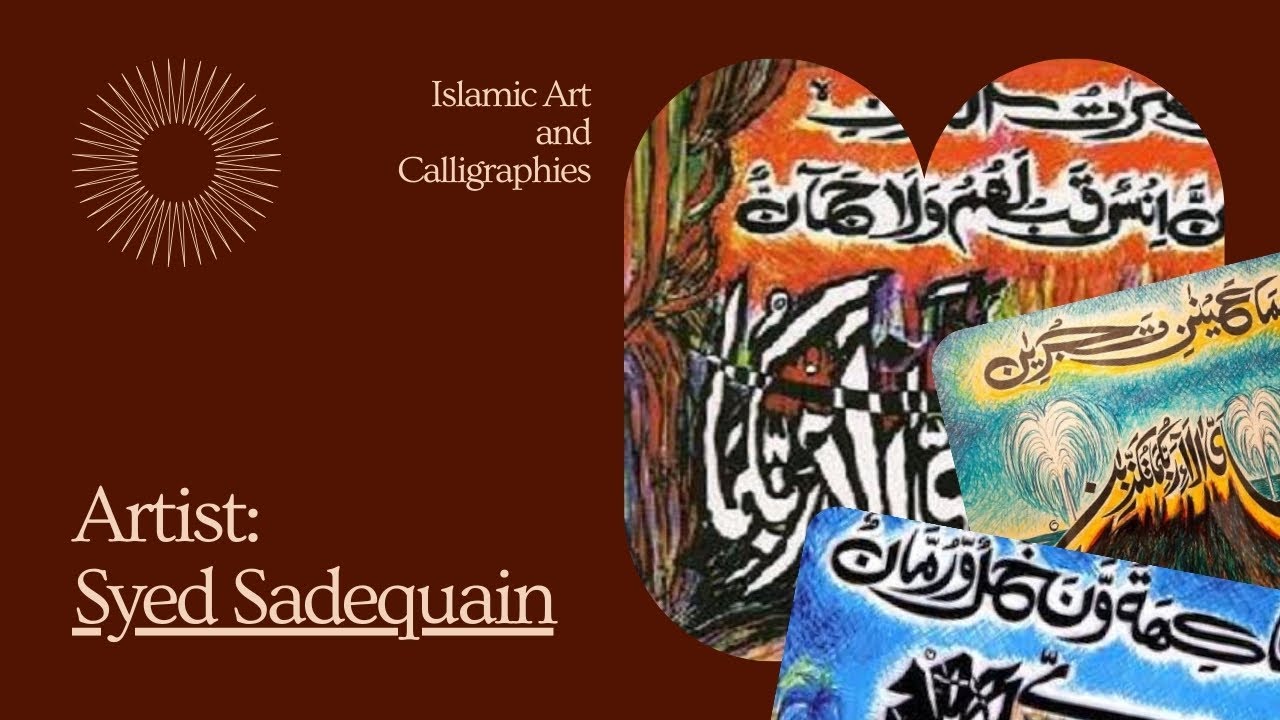 Islamic Calligraphies by Syed Sadequain Ahmad Naqvi | Sadequain ...