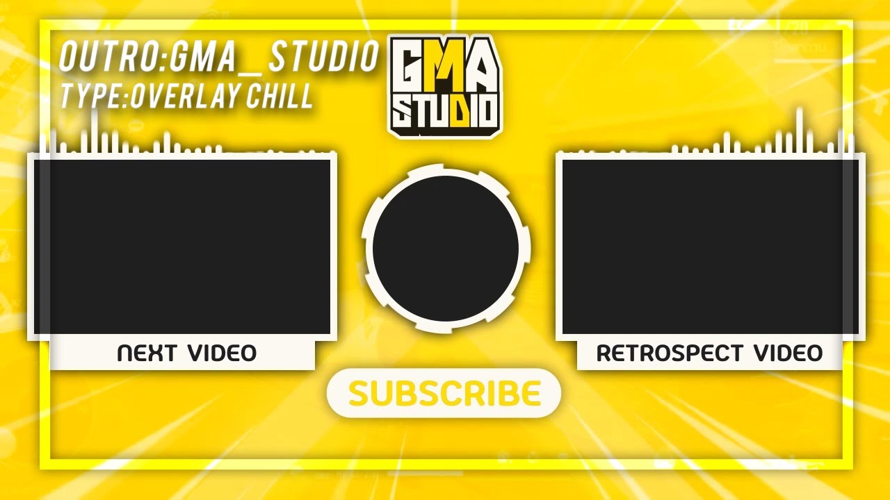 [Outro Overlay Chill] GMA_STUDIO By -ItzBlackHeart- - YouTube