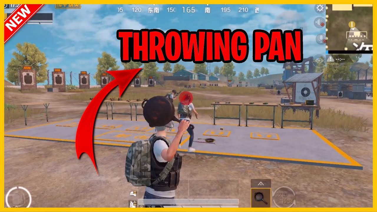 New Feature Throwing Pan At Enemies Pubg Mobile Biggest Update...Throw ...