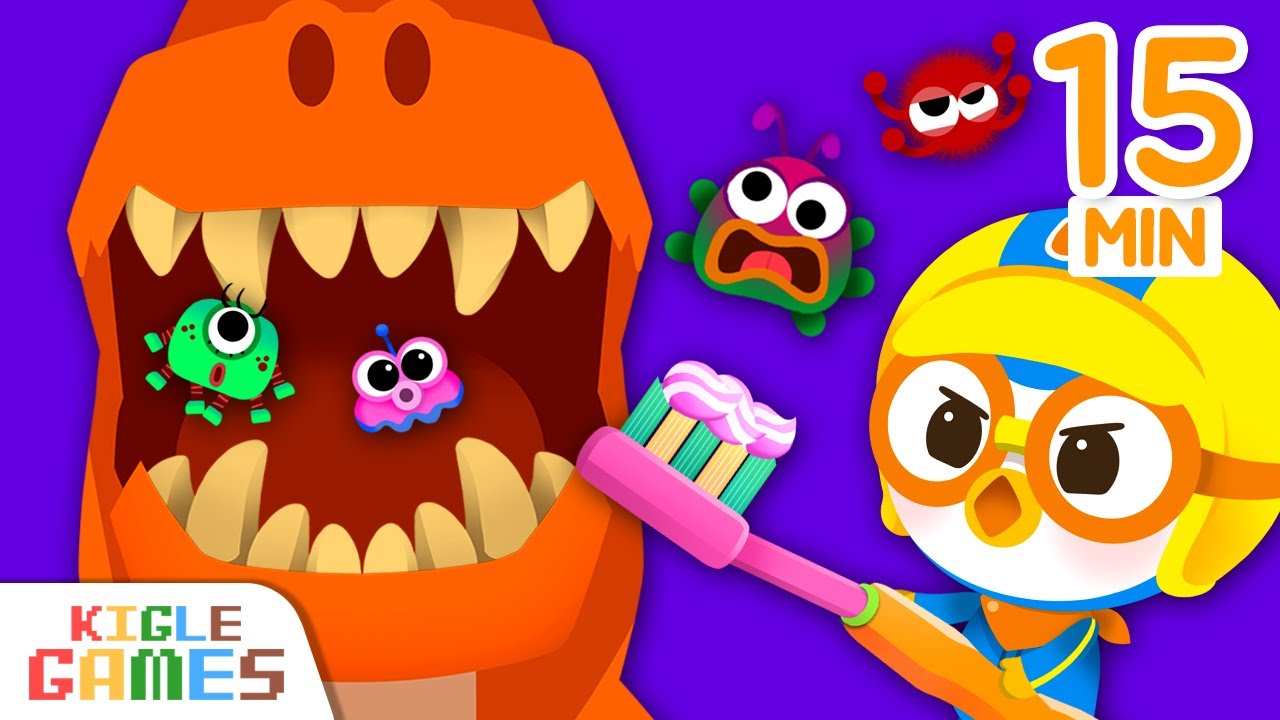 Pororo's Dinosaur World NonStop Play 1~5 | Pororo the Little Penguin ...