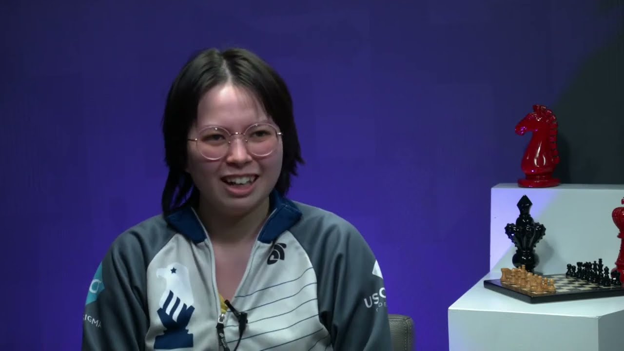 WFM Sophie Morris-Suzuki: Destroying the QGD in 23 moves! | Round 8 ...