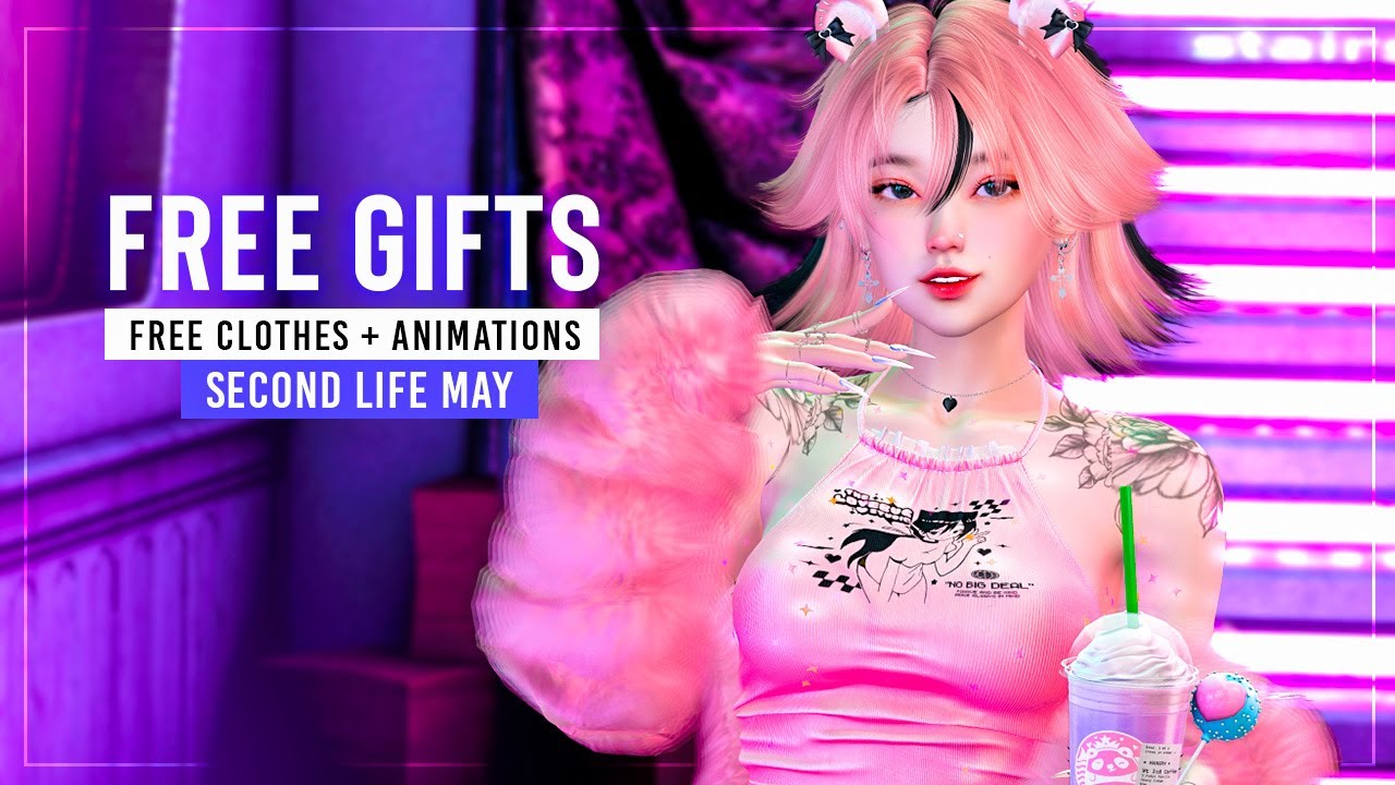Second Life FREE GIFTS | FREE Fatpack clothes + Free KPop dances ...