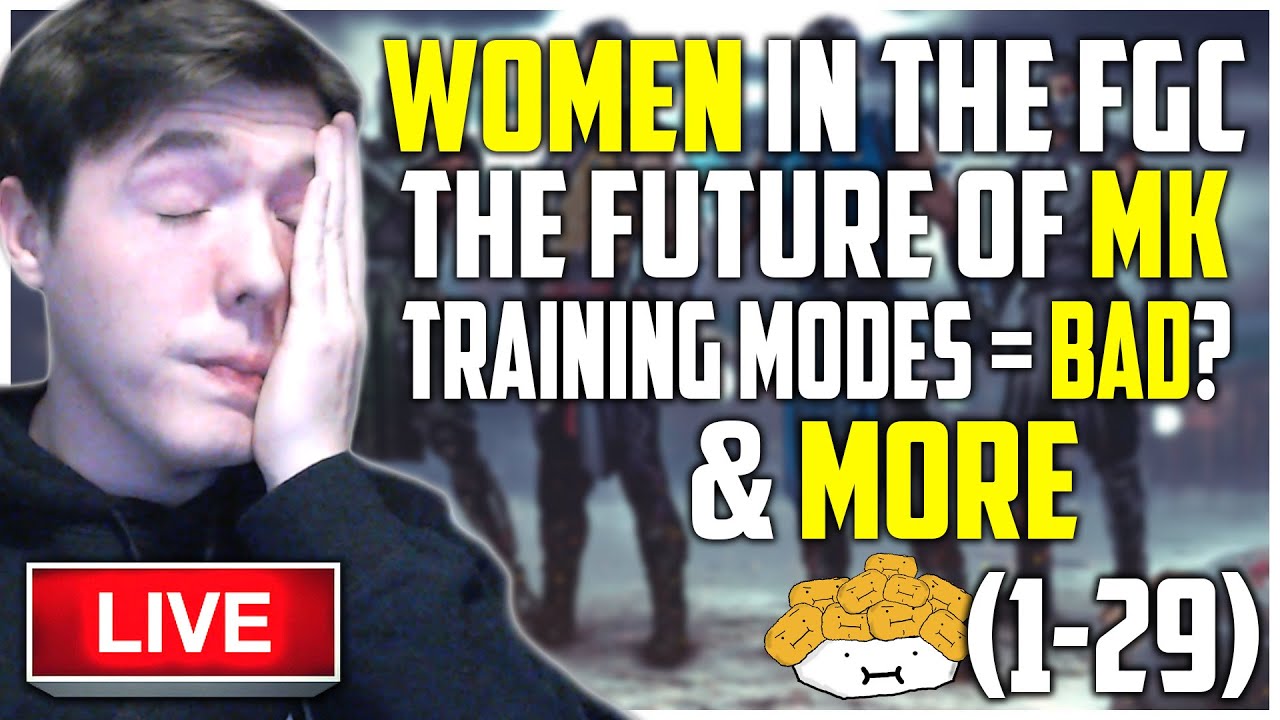 🔴LIVE NOW! Women In The Fighting Game Community, The Future of Mortal ...