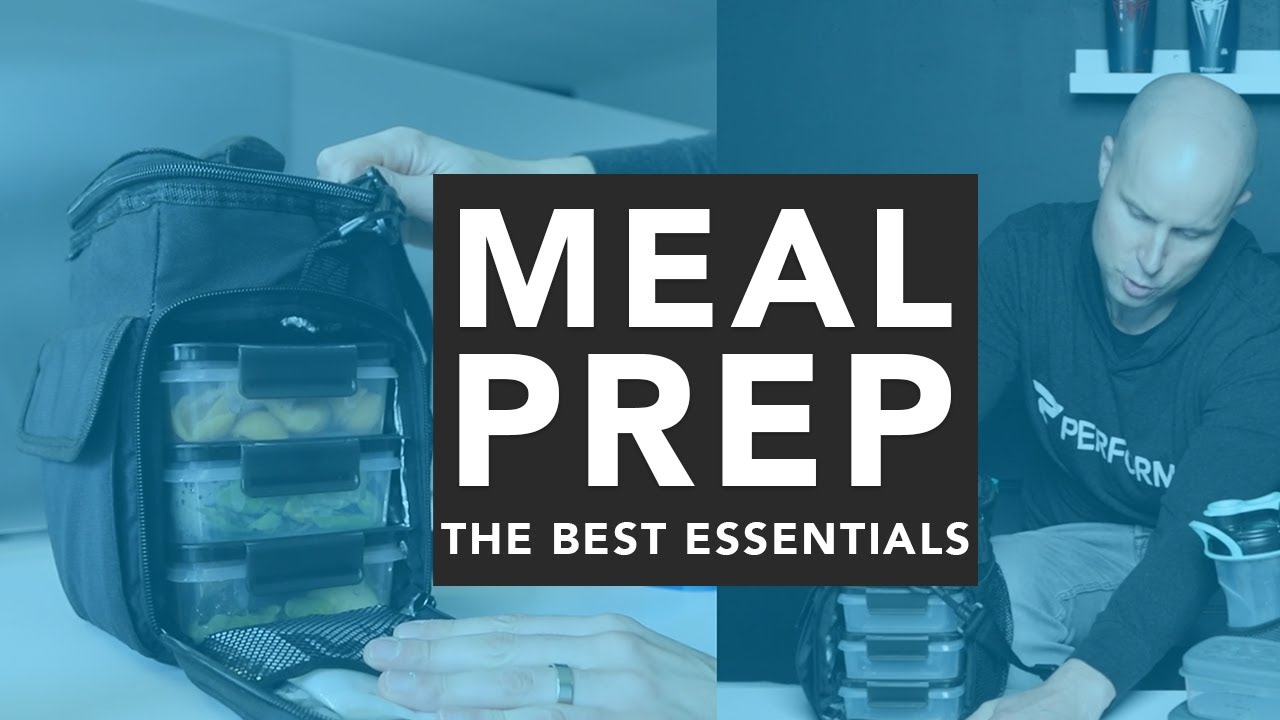 Meal Prep Essentials | Three Must-Haves For Success - YouTube