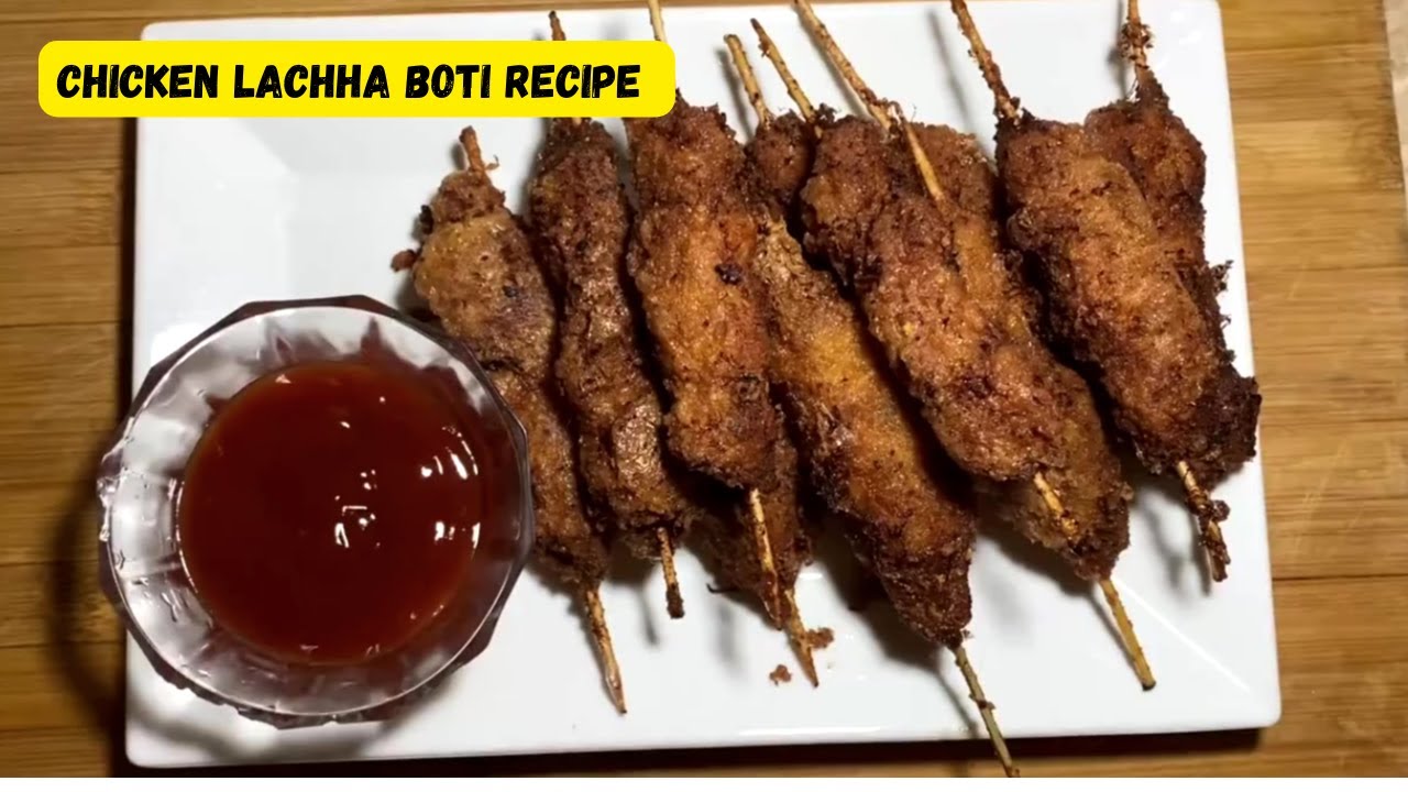 Street Style Chicken Lachha Seekh Boti | Homemade Recipe | Chicken ...