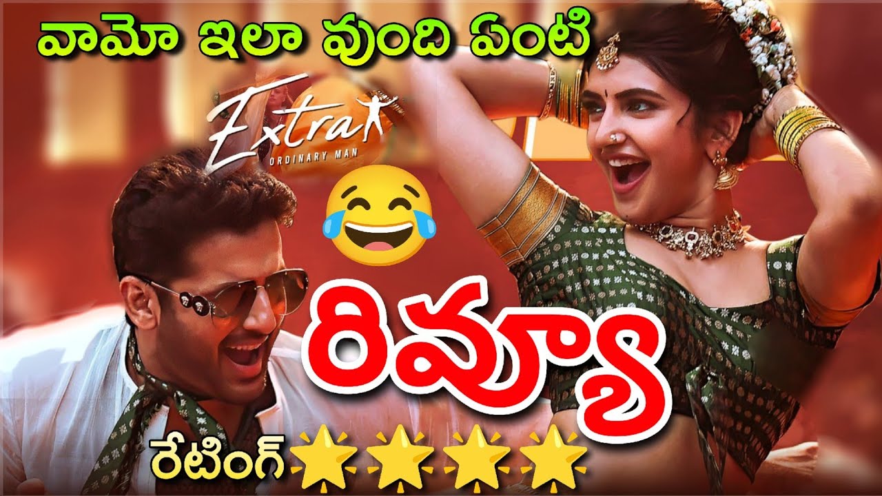 Nithin Extra Ordinary Man Review | Extra Ordinary Man Hit or Flop ...
