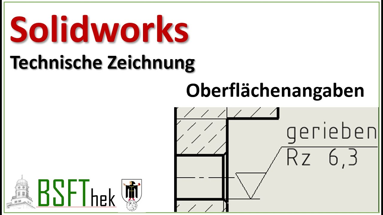 Oberflächensymbole gemäß ihrer Güte, Rautiefe und Fertigungsverfahren ...