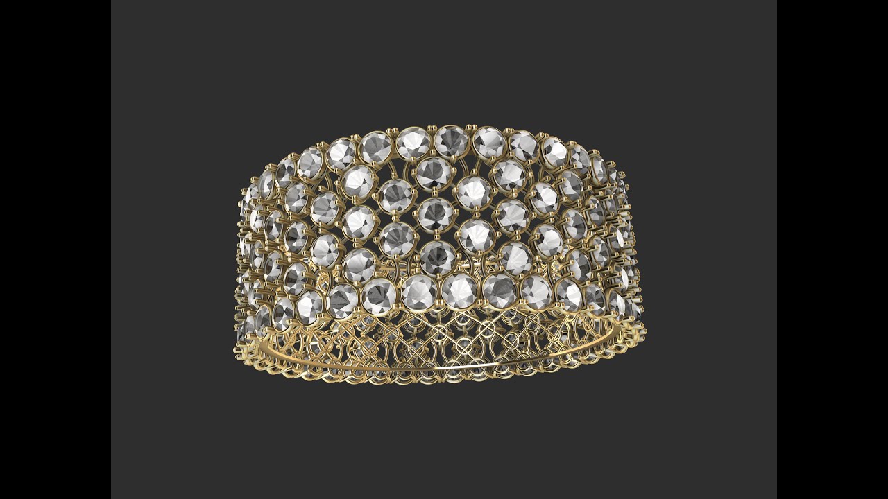 Rhino 3d | How to create High-End Jewelry Prong Setting Ring | Easy 3d ...