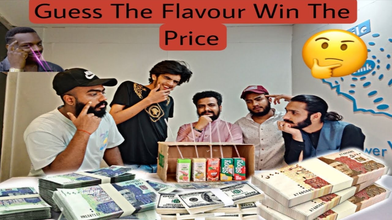 GUESS THE DRINK CHALLENGE | JUICE CHALLENGE | WIN THE PRICE - YouTube