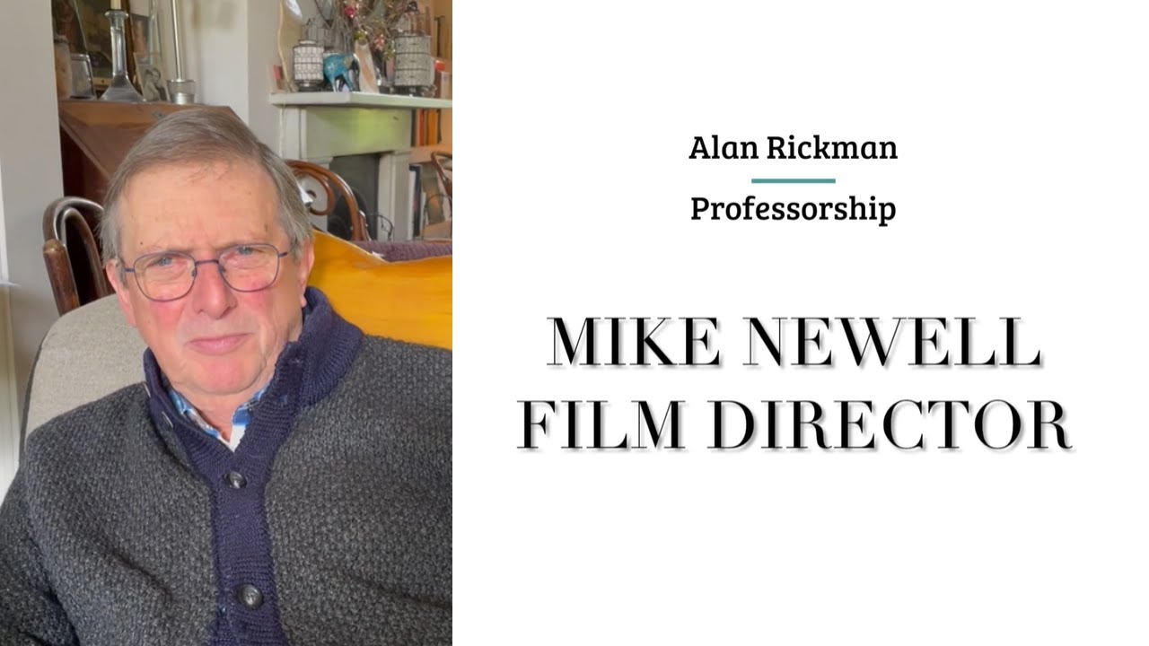 Mike Newell supporting the Alan Rickman Professorship of Facial Surgery ...