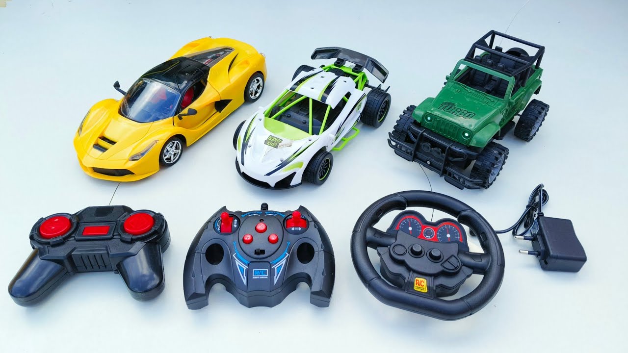 RC hero smoke car and open the door super RC car and remote control off ...