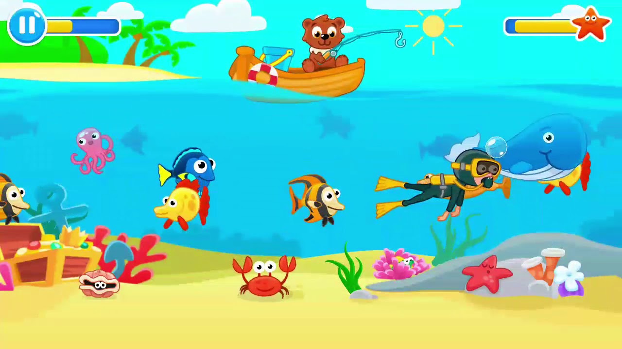 Permainan Memancing Untuk Anak Anak,Fishing For Kid - YouTube