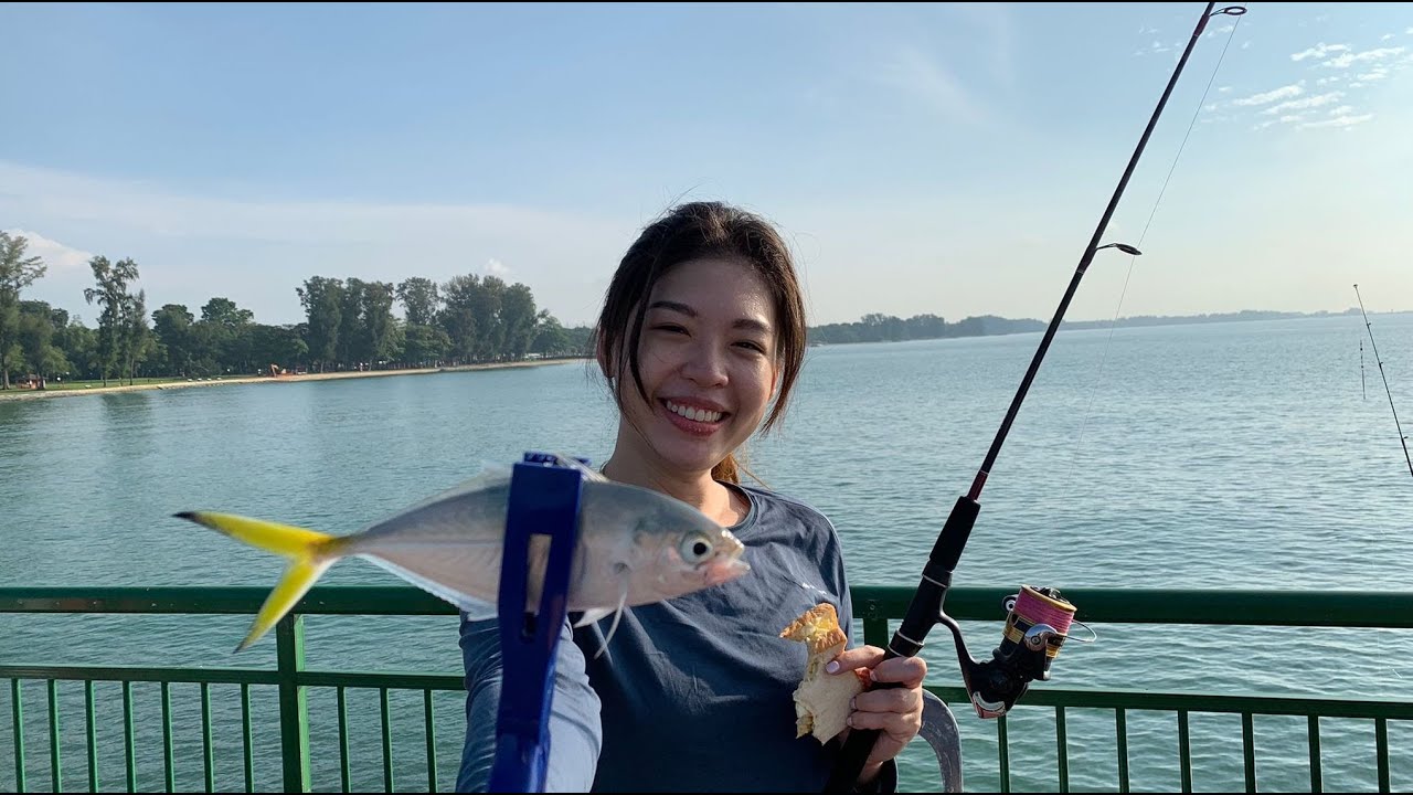 How to fish saltwater in Singapore (for beginners) - Bedok Jetty - Fishing