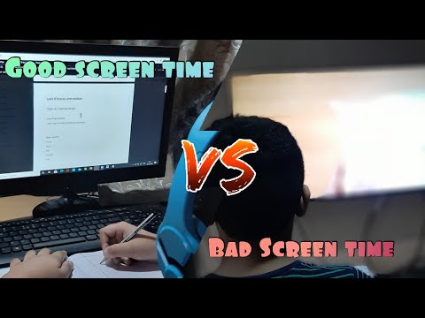 Good screen time Vs Bad screen time - YouTube