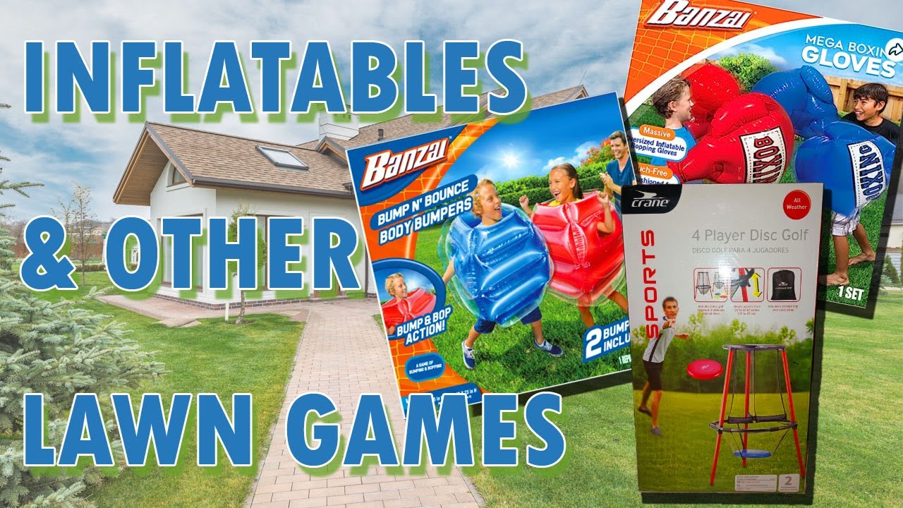GAMES at Aldi * Inflatables & Lawn Games * Grocery Haul * Aldi * Meijer ...