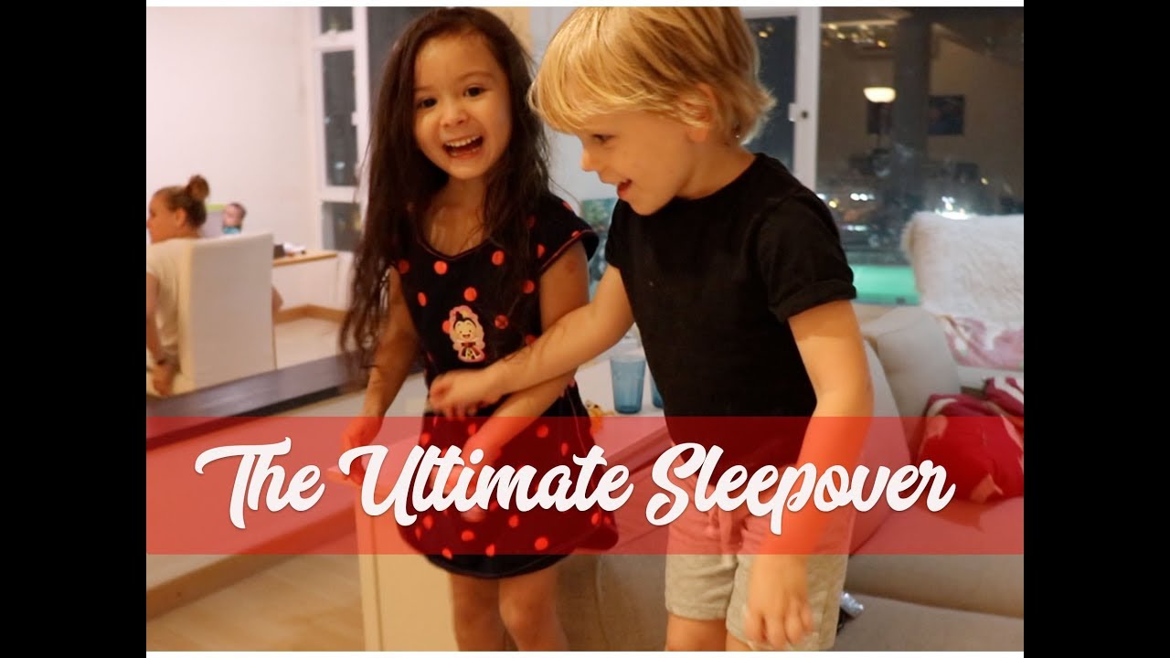 Family Vlog: THE ULTIMATE KID SLEEPOVER!! - YouTube