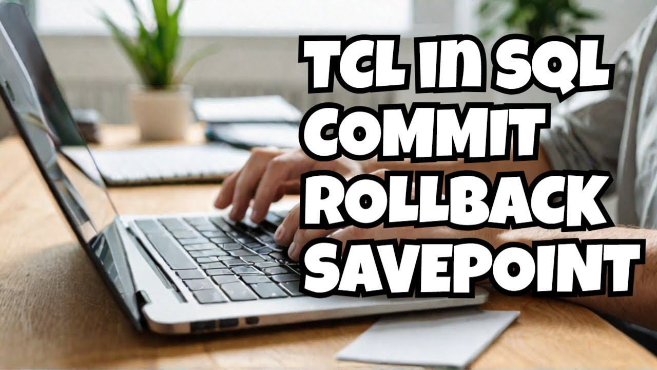 What is TCL in SQL ? Commit Rollback and Savepoint - YouTube