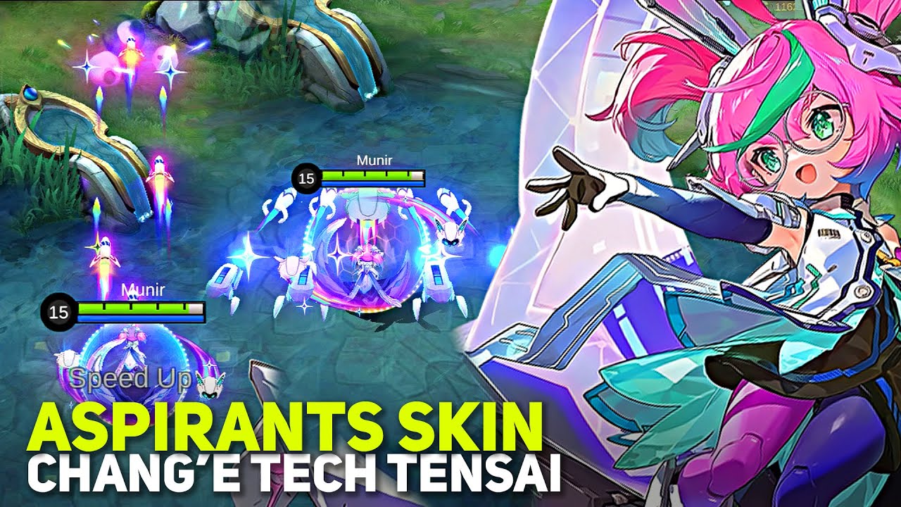 New Skin Aspirants Change Tech Tensai Highlight - All Animation ...