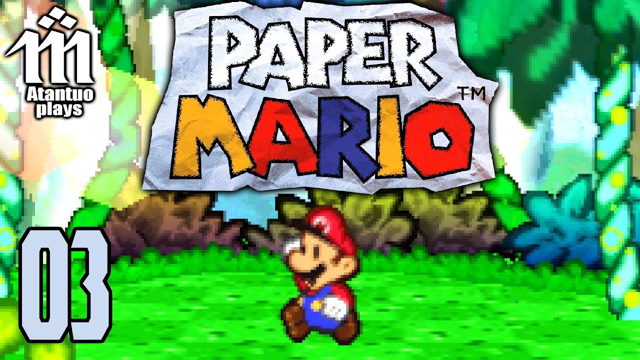 Let's Play Paper Mario - 03 - Lucky Star - YouTube