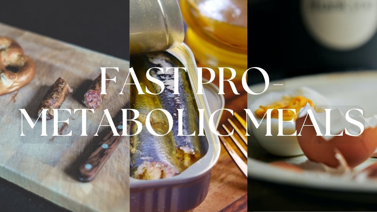 Pro-Metabolic Meals for when you have NO TIME | Quick and Easy Pro ...