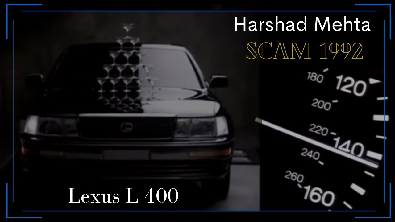 Harshad Mehta's Original Car 💯 || Lexus L 400 💙 || Awesome 💎 - YouTube