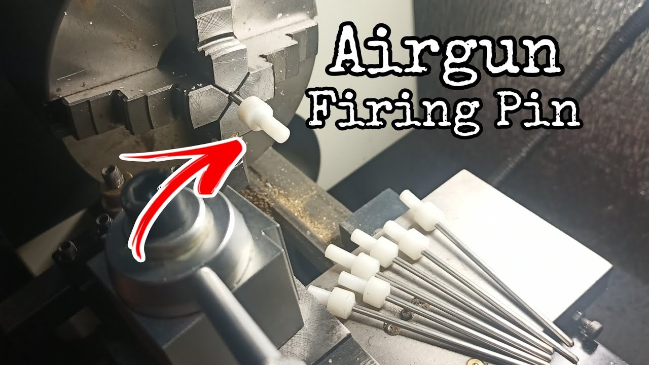 Airgun firing pin making - YouTube