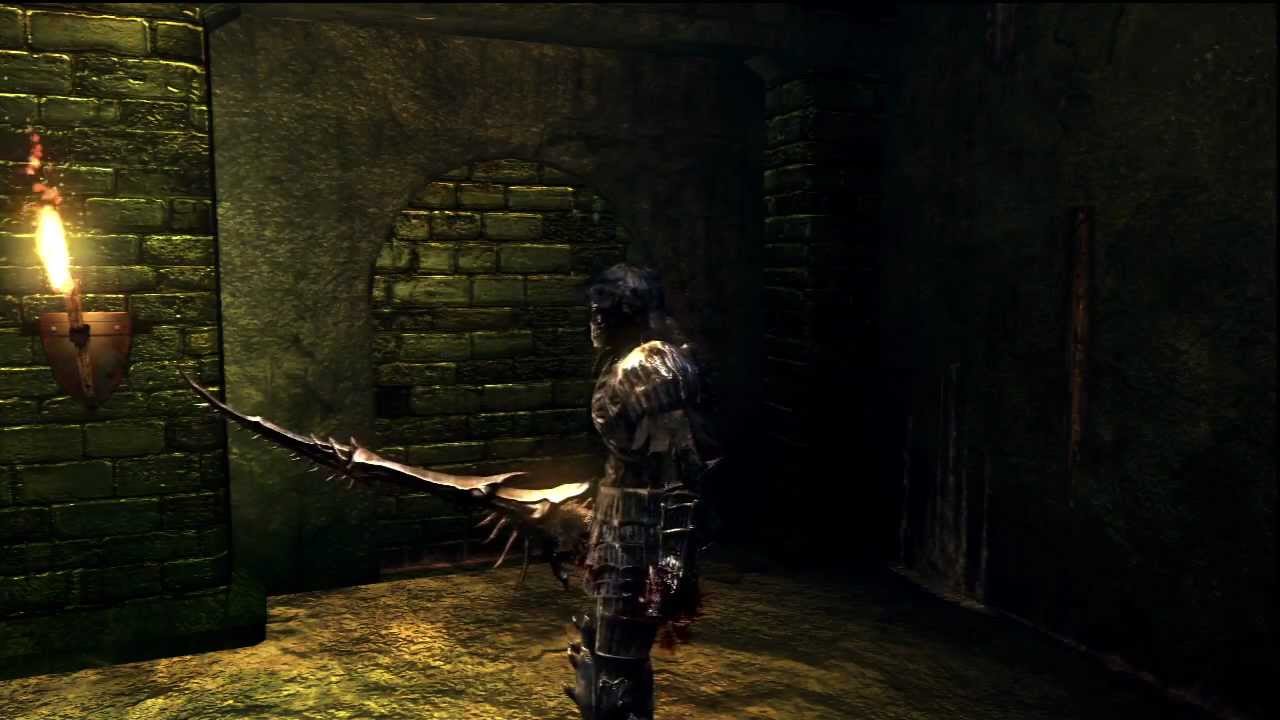 Dark Souls Finster-Rüstung, Finsterhand, Quelaags Furienschwert - YouTube