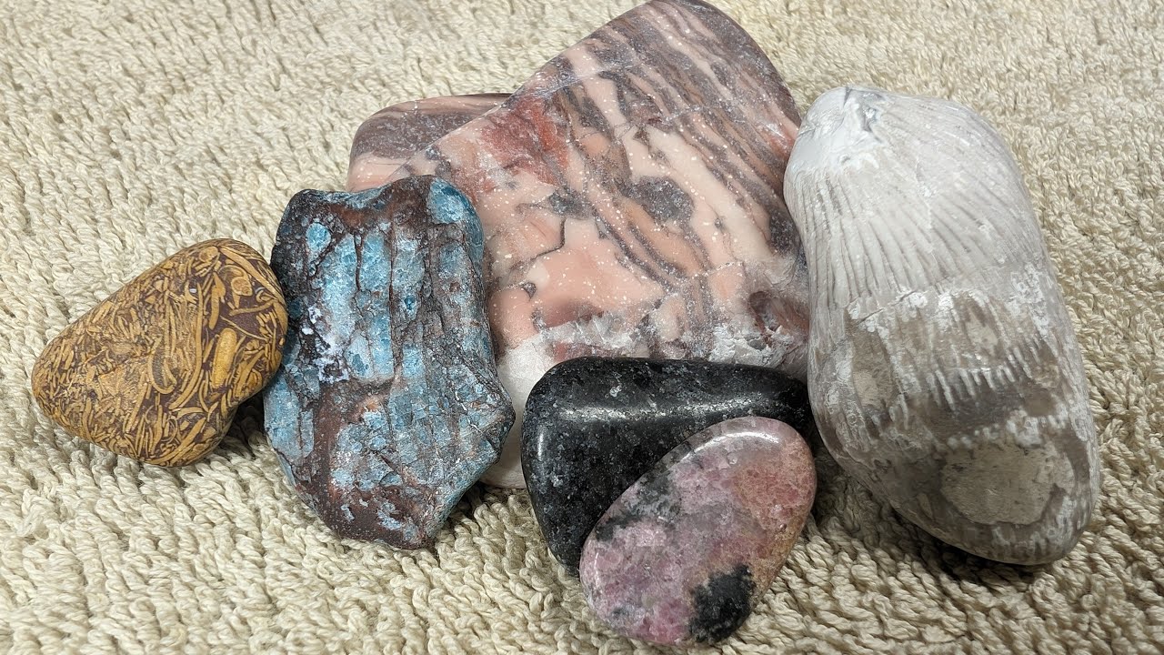 I tumbled various soft rocks for a month. Here's how it went. - YouTube