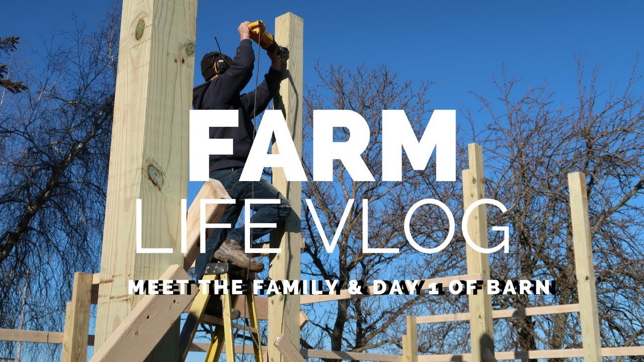 Farm Life Vlog Day 1 | Meet The Family - YouTube