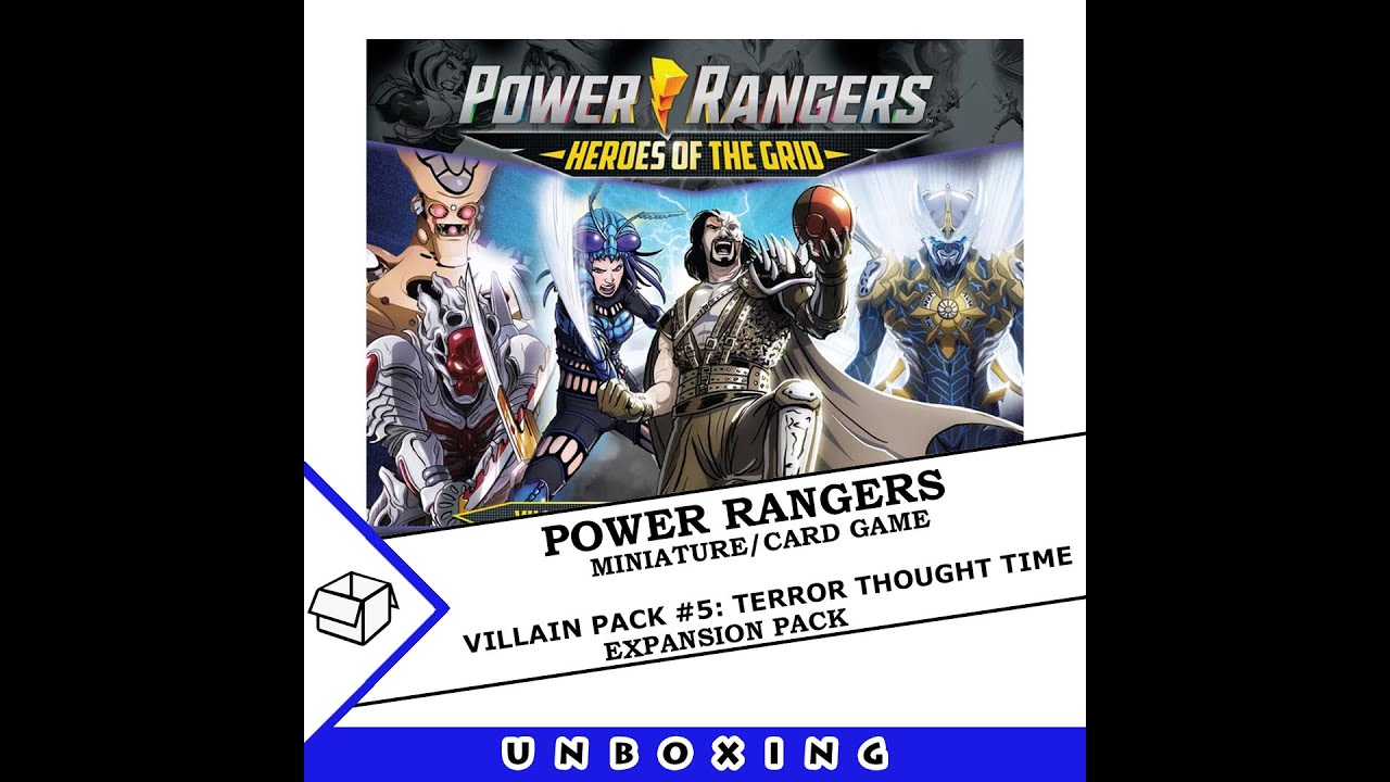 Power Rangers: Villains Pack #5 - Terror Though Time - YouTube