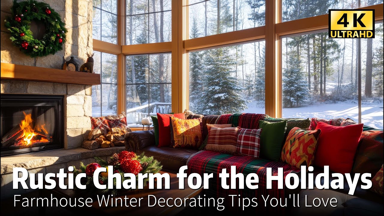 Rustic Farmhouse Winter Decorating Tips You’ll Love - YouTube
