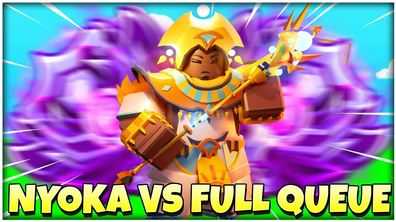 I SOLO QUEUED As NYOKA KIT Against A FULL QUEUE STRAT In RANKED Roblox ...