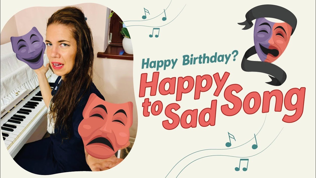 Learn to change happy music into sad music with Happy Birthday - YouTube