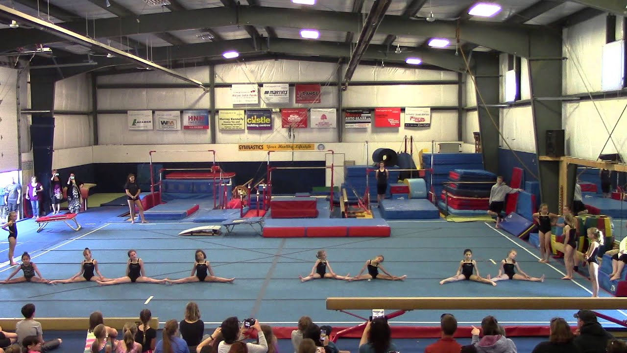 GNGC OPEN HOUSE - Pre-Competitive Gymnastics Demo - YouTube